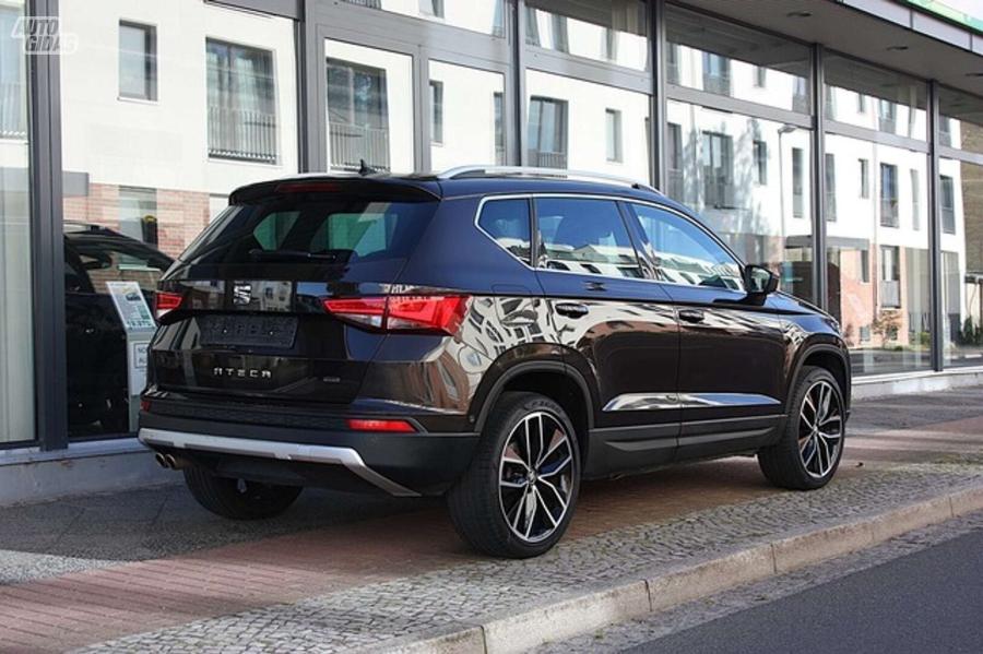Brown SEAT Ateca 2018 in Kaunas, with an engine capacity of 2.00 L and mileage of 88 thousand km for 23914 €, photo 12 on AUTOMOTO.COM.LV