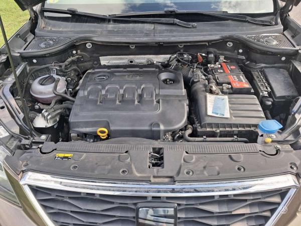 Brown SEAT Ateca 2018 in Jonava, with an engine capacity of 1.60 L and mileage of 161 thousand km for 12350 €, photo 10 on AUTOMOTO.COM.LV