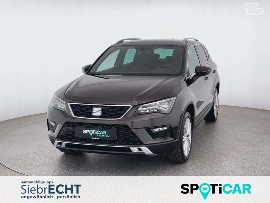 Brown SEAT Ateca 2019 in Kaunas, with an engine capacity of 1.50 L and mileage of 26 thousand km for 23914 €, photo 1 on AUTOMOTO.COM.LV