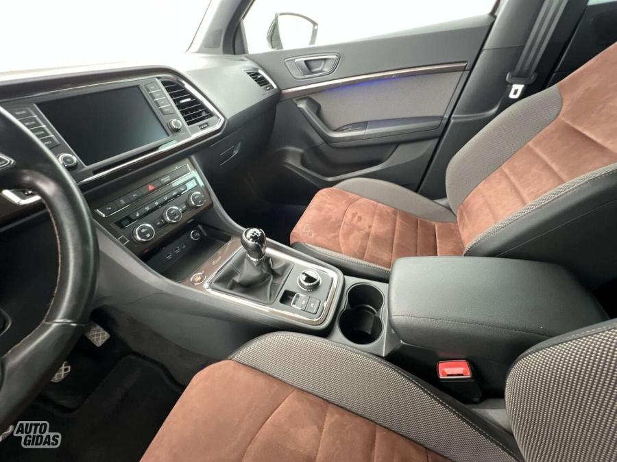 Brown SEAT Ateca 2019 in Kaunas, with an engine capacity of 1.50 L and mileage of 26 thousand km for 23914 €, photo 15 on AUTOMOTO.COM.LV