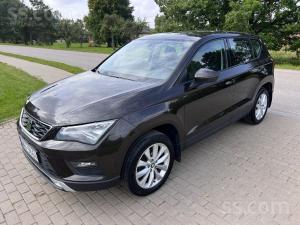 Коричневый Сеат Ateca 2019 в Лимбажи, объемом двигателя 1.50 л и пробегом 90 тыс. км за 14950 €, фото  на AUTOMOTO.COM.LV