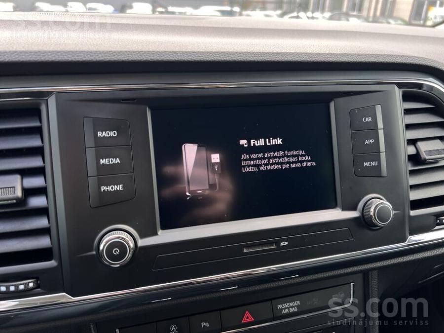 Коричневый Сеат Ateca 2019 в Лимбажи, объемом двигателя 1.50 л и пробегом 90 тыс. км за 14950 €, фото 15 на AUTOMOTO.COM.LV