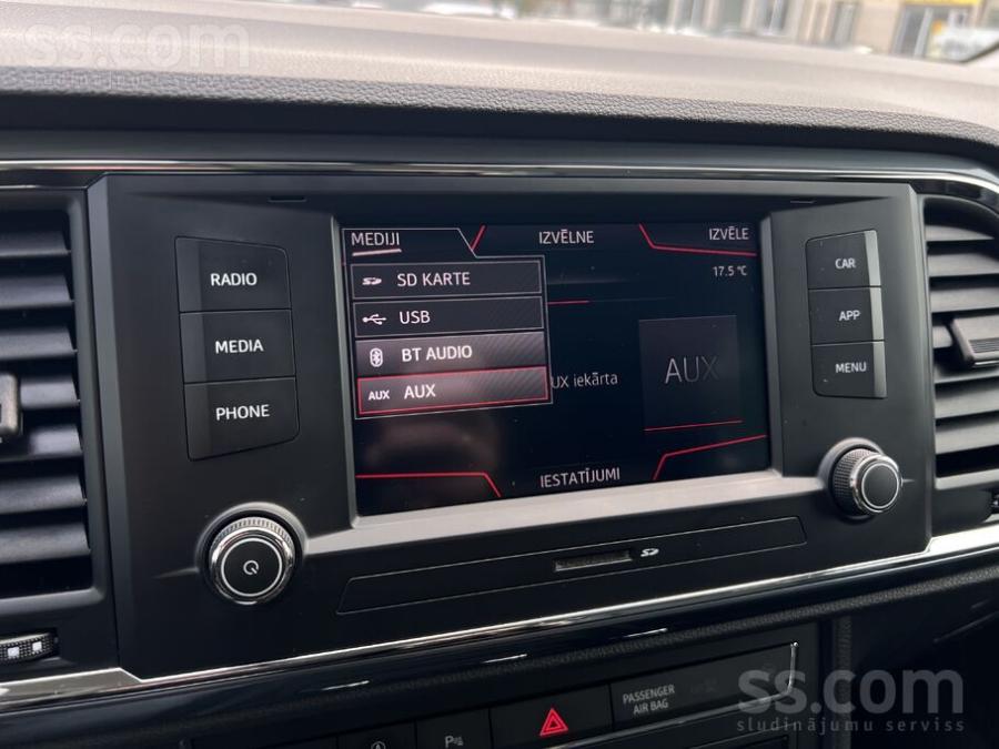 Коричневый Сеат Ateca 2019 в Лимбажи, объемом двигателя 1.50 л и пробегом 90 тыс. км за 14950 €, фото 16 на AUTOMOTO.COM.LV