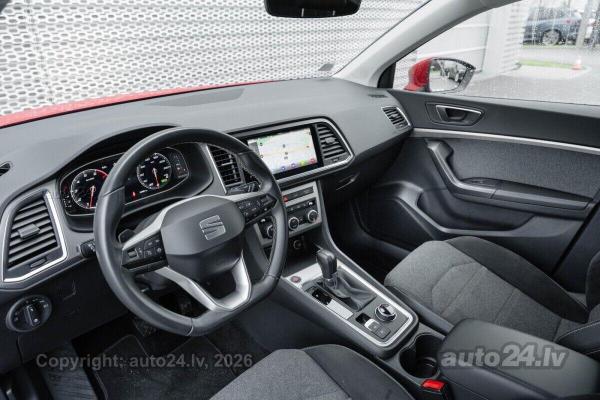 SEAT Ateca 2022 in Riga, with an engine capacity of 1.50 L and mileage of 63 thousand km for 20035 €, photo 9 on AUTOMOTO.COM.LV