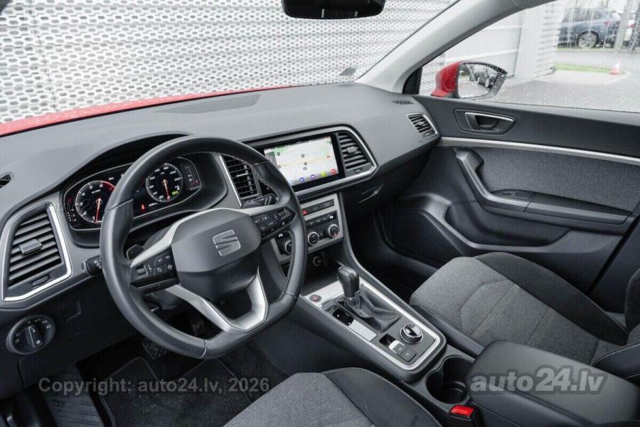 SEAT Ateca 2022 in Riga, with an engine capacity of 1.50 L and mileage of 63 thousand km for 20035 €, photo 9 on AUTOMOTO.COM.LV