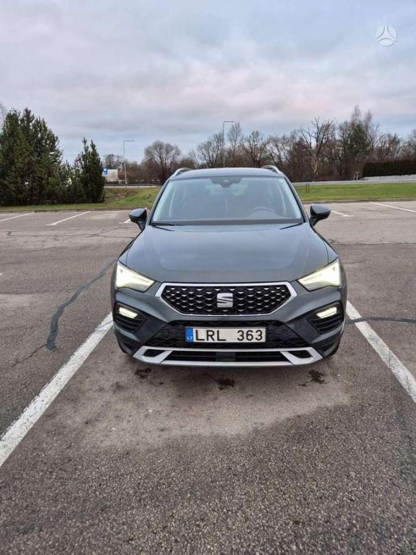 Green SEAT Ateca 2021 in Panevezys, with an engine capacity of 1.97 L and mileage of 134 thousand km for 18700 €, photo 7 on AUTOMOTO.COM.LV