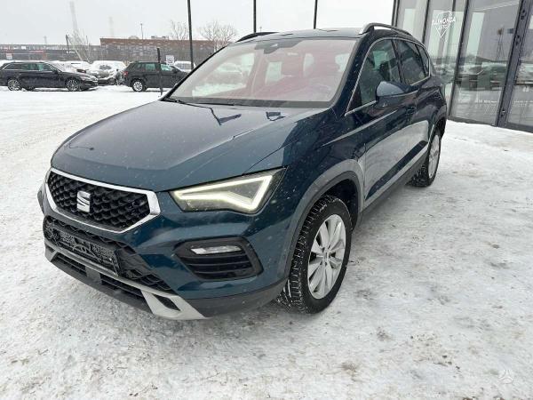 Green SEAT Ateca 2021 in Kaunas, with an engine capacity of 1.00 L and mileage of 192 thousand km for 13600 €, photo 1 on AUTOMOTO.COM.LV