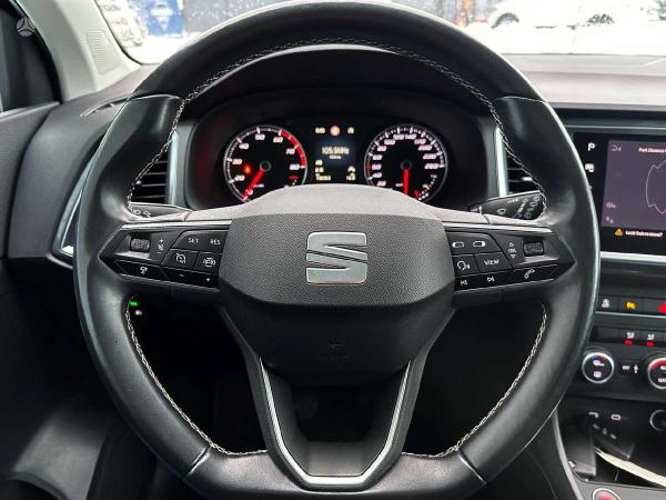 Green SEAT Ateca 2021 in Kaunas, with an engine capacity of 1.00 L and mileage of 192 thousand km for 13600 €, photo 11 on AUTOMOTO.COM.LV