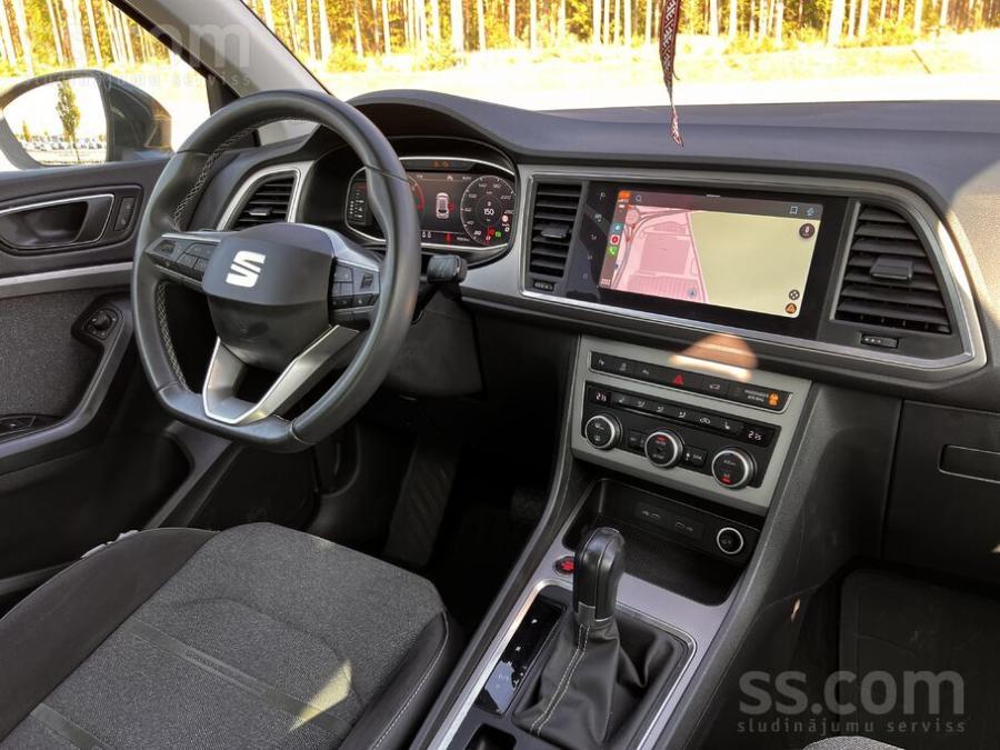 Zaļš SEAT Ateca 2022 Rīga, ar dzinēja tilpumu 2.00 L un nobraukumu 90 tūkst. km par 21900 €, foto 8 vietnē AUTOMOTO.COM.LV