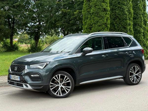 Green SEAT Ateca 2022 in Taurage, with an engine capacity of 1.97 L and mileage of 250 thousand km for 14500 €, photo 4 on AUTOMOTO.COM.LV