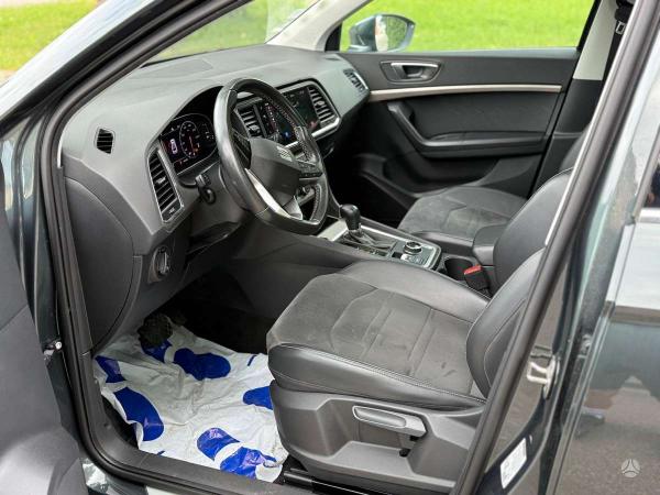 Green SEAT Ateca 2022 in Taurage, with an engine capacity of 1.97 L and mileage of 250 thousand km for 14500 €, photo 9 on AUTOMOTO.COM.LV