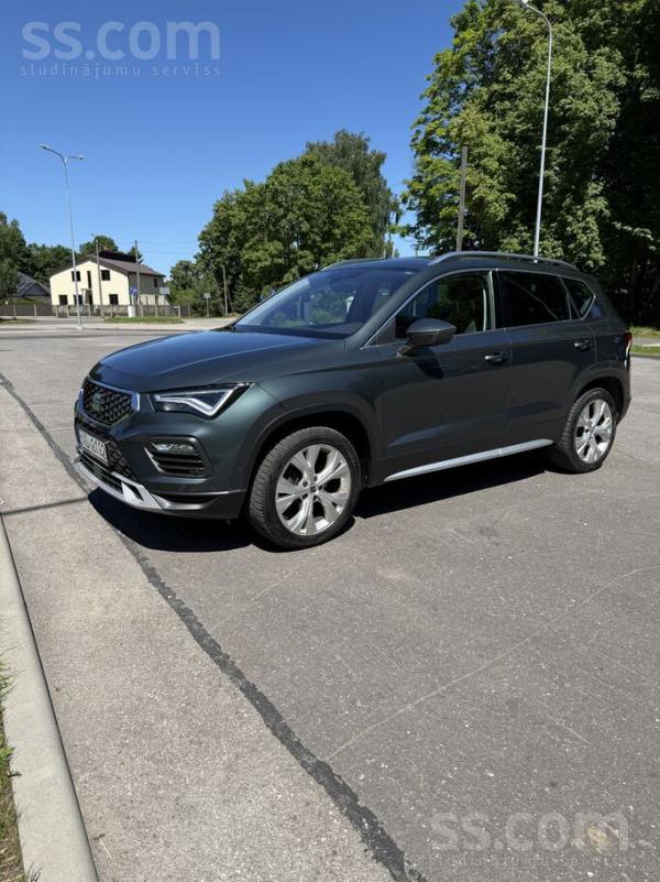 Zaļš SEAT Ateca 2023 Rīga, ar dzinēja tilpumu 1.50 L un nobraukumu 62 tūkst. km par 21000 €, foto 1 vietnē AUTOMOTO.COM.LV