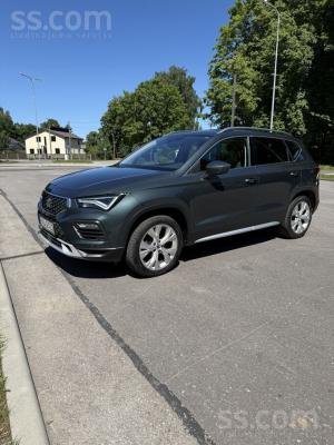 Zaļš SEAT Ateca 2023 Rīga, ar dzinēja tilpumu 1.50 L un nobraukumu 62 tūkst. km par 21000 €, foto  vietnē AUTOMOTO.COM.LV