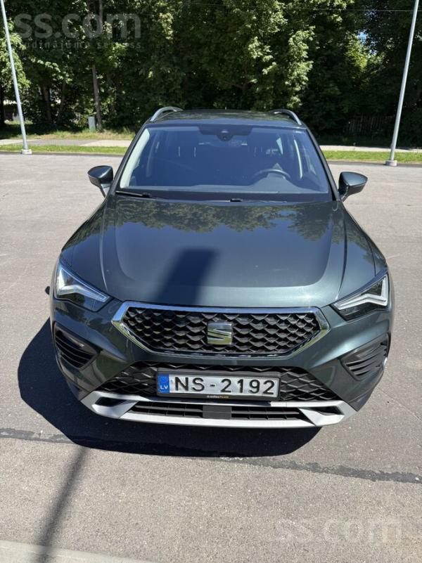 Zaļš SEAT Ateca 2023 Rīga, ar dzinēja tilpumu 1.50 L un nobraukumu 62 tūkst. km par 21000 €, foto 2 vietnē AUTOMOTO.COM.LV