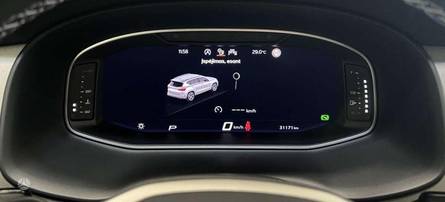 Зеленый Сеат Ateca 2023 в Каунас, объемом двигателя 1.97 л и пробегом 31 тыс. км за 21800 €, фото 11 на AUTOMOTO.COM.LV