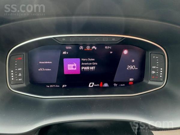 Green SEAT Ateca 2021 in Tallinn, with an engine capacity of 1.50 L and mileage of 142 thousand km for 15500 €, photo 9 on AUTOMOTO.COM.LV