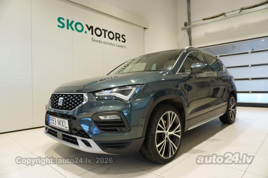 Green SEAT Ateca 2021 in Tallinn, with an engine capacity of 2.00 L and mileage of 95 thousand km for 20900 €, photo 1 on AUTOMOTO.COM.LV
