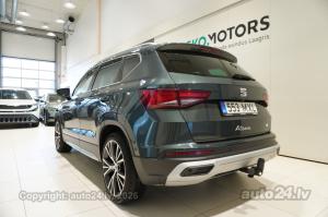 Green SEAT Ateca 2021 in Tallinn, with an engine capacity of 2.00 L and mileage of 95 thousand km for 20900 €, photo 3 on AUTOMOTO.COM.LV