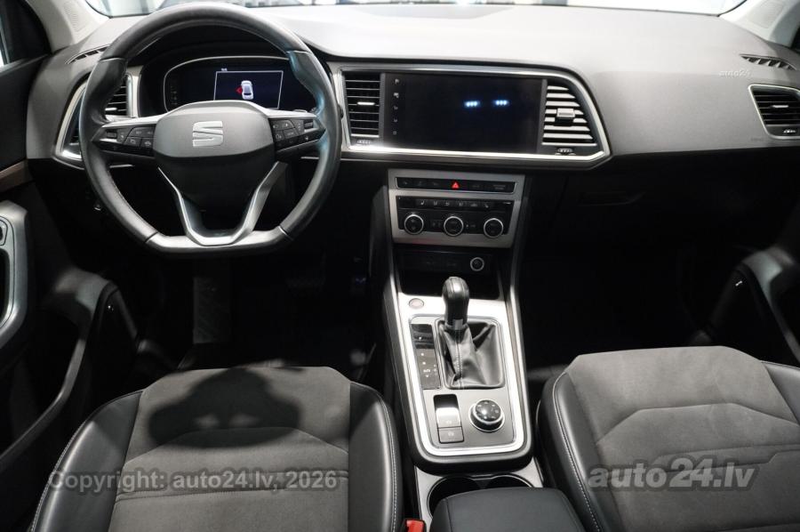 Green SEAT Ateca 2021 in Tallinn, with an engine capacity of 2.00 L and mileage of 95 thousand km for 20900 €, photo 14 on AUTOMOTO.COM.LV