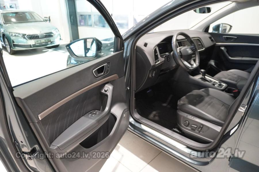 Green SEAT Ateca 2021 in Tallinn, with an engine capacity of 2.00 L and mileage of 95 thousand km for 20900 €, photo 15 on AUTOMOTO.COM.LV