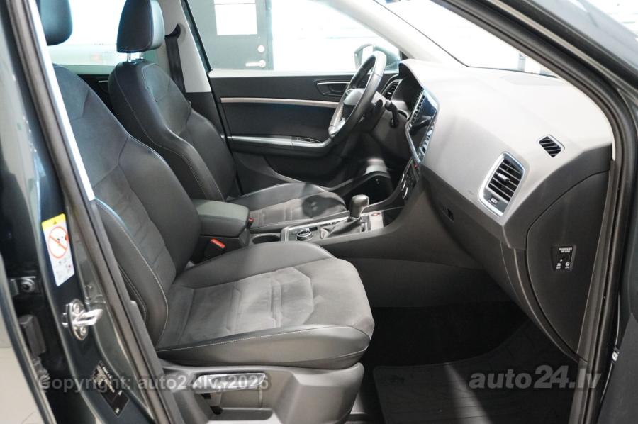 Green SEAT Ateca 2021 in Tallinn, with an engine capacity of 2.00 L and mileage of 95 thousand km for 20900 €, photo 17 on AUTOMOTO.COM.LV