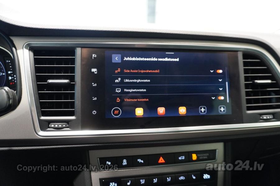 Green SEAT Ateca 2021 in Tallinn, with an engine capacity of 2.00 L and mileage of 95 thousand km for 20900 €, photo 23 on AUTOMOTO.COM.LV