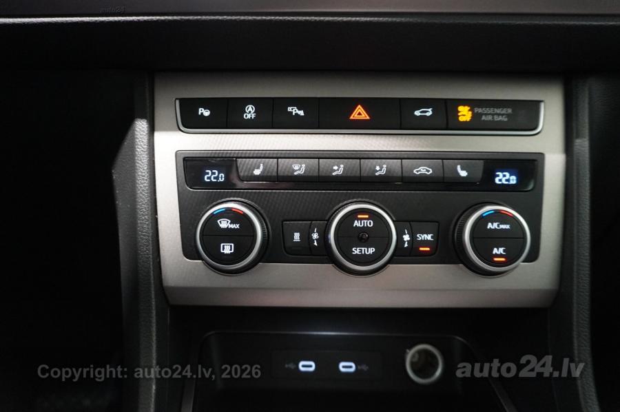 Green SEAT Ateca 2021 in Tallinn, with an engine capacity of 2.00 L and mileage of 95 thousand km for 20900 €, photo 24 on AUTOMOTO.COM.LV
