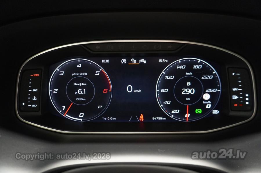 Green SEAT Ateca 2021 in Tallinn, with an engine capacity of 2.00 L and mileage of 95 thousand km for 20900 €, photo 26 on AUTOMOTO.COM.LV