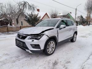 Pelēks SEAT Ateca 2016 Šauļi, ar dzinēja tilpumu 1.97 L un nobraukumu 210 tūkst. km par 7850 €, foto 2 vietnē AUTOMOTO.COM.LV