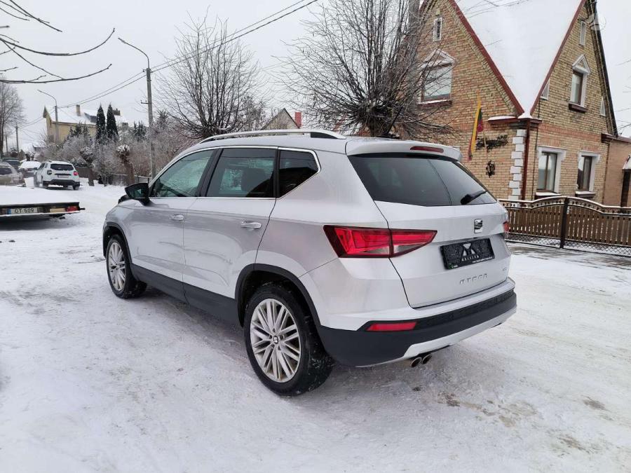 Pelēks SEAT Ateca 2016 Šauļi, ar dzinēja tilpumu 1.97 L un nobraukumu 210 tūkst. km par 7850 €, foto 3 vietnē AUTOMOTO.COM.LV
