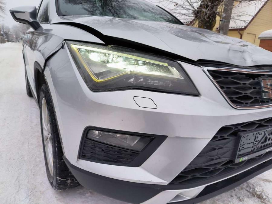 Pelēks SEAT Ateca 2016 Šauļi, ar dzinēja tilpumu 1.97 L un nobraukumu 210 tūkst. km par 7850 €, foto 11 vietnē AUTOMOTO.COM.LV