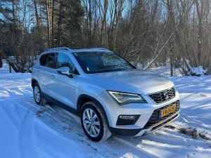 Pelēks SEAT Ateca 2016 Tauragė, ar dzinēja tilpumu 1.97 L un nobraukumu 138 tūkst. km par 14500 €, foto  vietnē AUTOMOTO.COM.LV