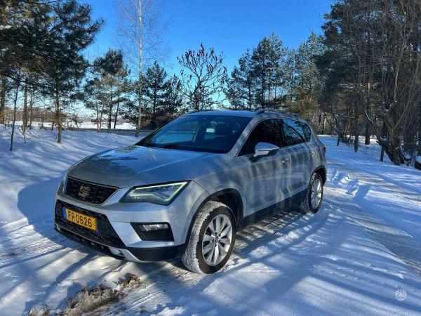 Pelēks SEAT Ateca 2016 Tauragė, ar dzinēja tilpumu 1.97 L un nobraukumu 138 tūkst. km par 14500 €, foto 2 vietnē AUTOMOTO.COM.LV