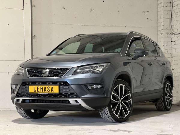 Grey SEAT Ateca 2016 in Klaipeda, with an engine capacity of 1.97 L and mileage of 232 thousand km for 15999 €, photo 1 on AUTOMOTO.COM.LV