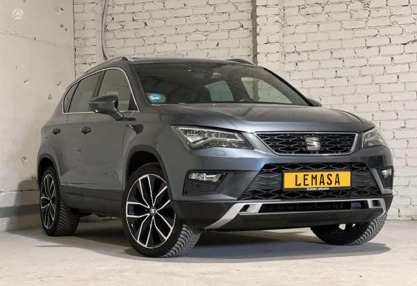 Grey SEAT Ateca 2016 in Klaipeda, with an engine capacity of 1.97 L and mileage of 232 thousand km for 15999 €, photo 9 on AUTOMOTO.COM.LV