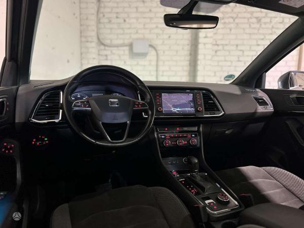 Grey SEAT Ateca 2016 in Klaipeda, with an engine capacity of 1.97 L and mileage of 232 thousand km for 15999 €, photo 10 on AUTOMOTO.COM.LV