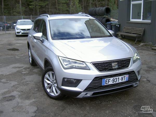 Pelēks SEAT Ateca 2016 Viļņa, ar dzinēja tilpumu 1.40 L un nobraukumu 218 tūkst. km par 11199 €, foto 3 vietnē AUTOMOTO.COM.LV