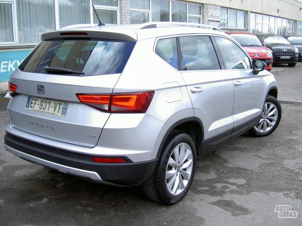 Pelēks SEAT Ateca 2016 Viļņa, ar dzinēja tilpumu 1.40 L un nobraukumu 218 tūkst. km par 11199 €, foto 4 vietnē AUTOMOTO.COM.LV