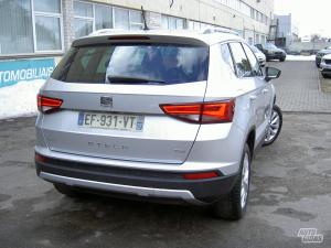 Pelēks SEAT Ateca 2016 Viļņa, ar dzinēja tilpumu 1.40 L un nobraukumu 218 tūkst. km par 11199 €, foto 8 vietnē AUTOMOTO.COM.LV