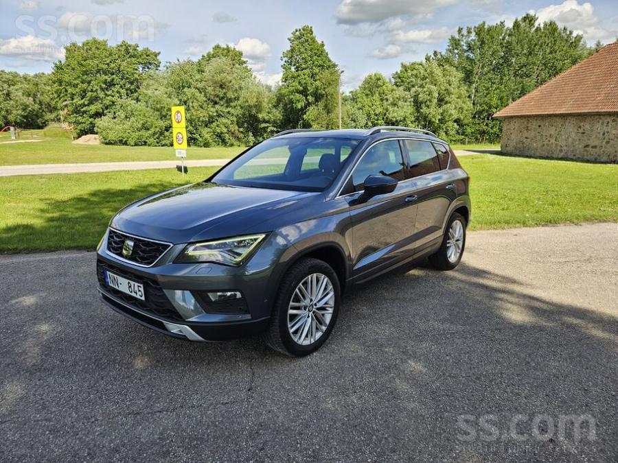 Pelēks SEAT Ateca 2016 Rīga, ar dzinēja tilpumu 2.00 L un nobraukumu 275 tūkst. km par 12200 €, foto 1 vietnē AUTOMOTO.COM.LV