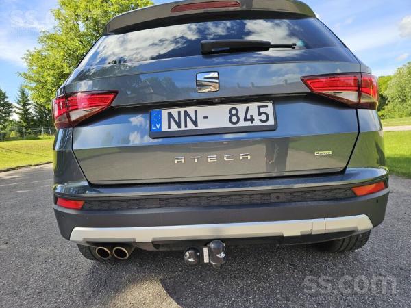 Pelēks SEAT Ateca 2016 Rīga, ar dzinēja tilpumu 2.00 L un nobraukumu 275 tūkst. km par 12200 €, foto 3 vietnē AUTOMOTO.COM.LV