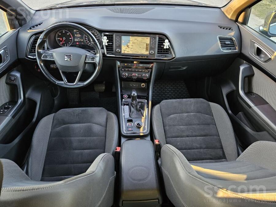 Pelēks SEAT Ateca 2016 Rīga, ar dzinēja tilpumu 2.00 L un nobraukumu 275 tūkst. km par 12200 €, foto 10 vietnē AUTOMOTO.COM.LV