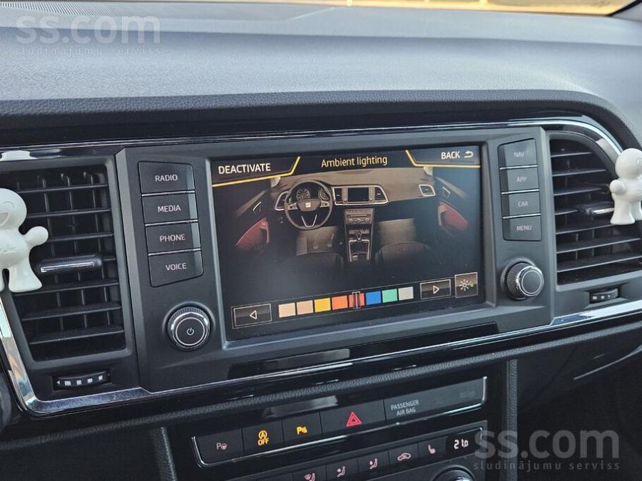 Pelēks SEAT Ateca 2016 Rīga, ar dzinēja tilpumu 2.00 L un nobraukumu 275 tūkst. km par 12200 €, foto 19 vietnē AUTOMOTO.COM.LV