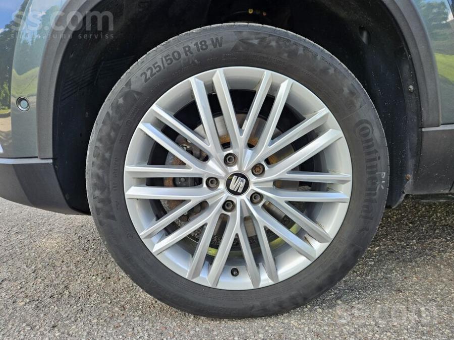 Pelēks SEAT Ateca 2016 Rīga, ar dzinēja tilpumu 2.00 L un nobraukumu 275 tūkst. km par 12200 €, foto 23 vietnē AUTOMOTO.COM.LV