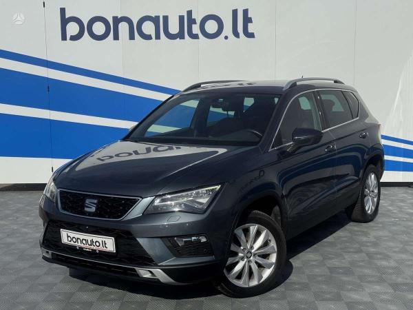 Серый Сеат Ateca 2016 в Каунас, объемом двигателя 1.97 л и пробегом 216 тыс. км за 13999 €, фото 1 на AUTOMOTO.COM.LV