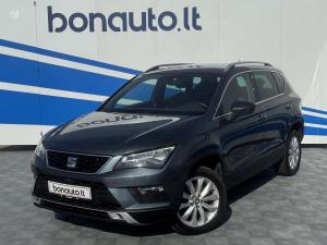 Grey SEAT Ateca 2016 in Kaunas, with an engine capacity of 1.97 L and mileage of 216 thousand km for 13999 €, photo  on AUTOMOTO.COM.LV