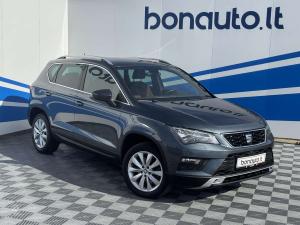 Grey SEAT Ateca 2016 in Kaunas, with an engine capacity of 1.97 L and mileage of 216 thousand km for 13999 €, photo 3 on AUTOMOTO.COM.LV