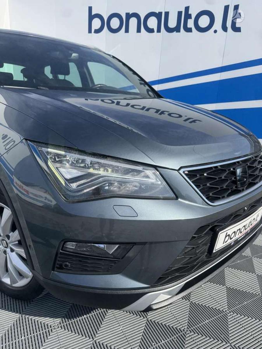 Grey SEAT Ateca 2016 in Kaunas, with an engine capacity of 1.97 L and mileage of 216 thousand km for 13999 €, photo 6 on AUTOMOTO.COM.LV