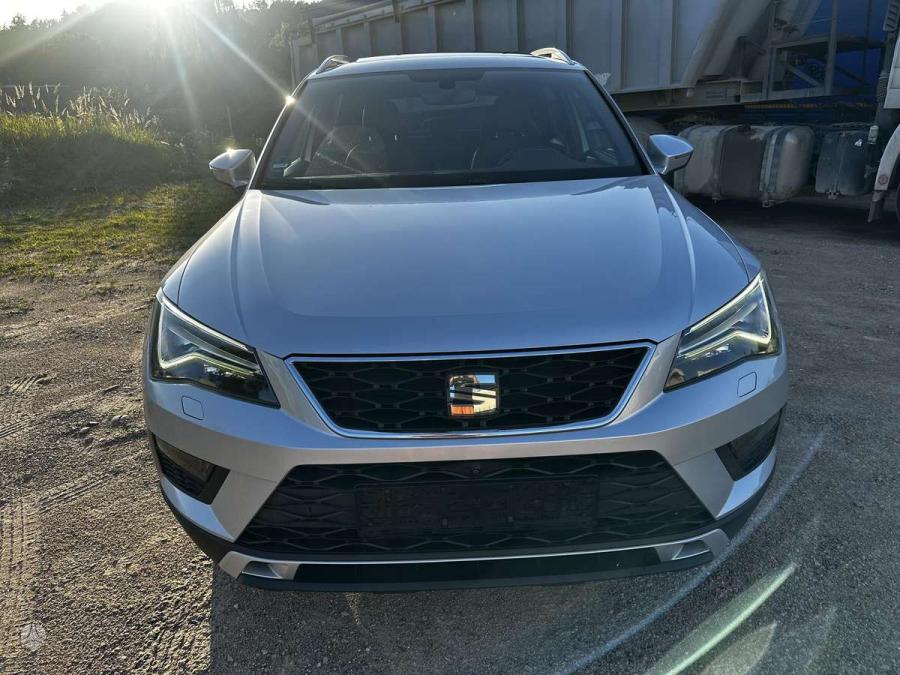 Серый Сеат Ateca 2016 в Пренай, объемом двигателя 1.97 л и пробегом 298 тыс. км за 10900 €, фото 5 на AUTOMOTO.COM.LV