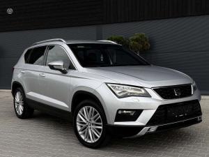 Grey SEAT Ateca 2016 in Siauliai, with an engine capacity of 1.97 L and mileage of 223 thousand km for 12550 €, photo  on AUTOMOTO.COM.LV